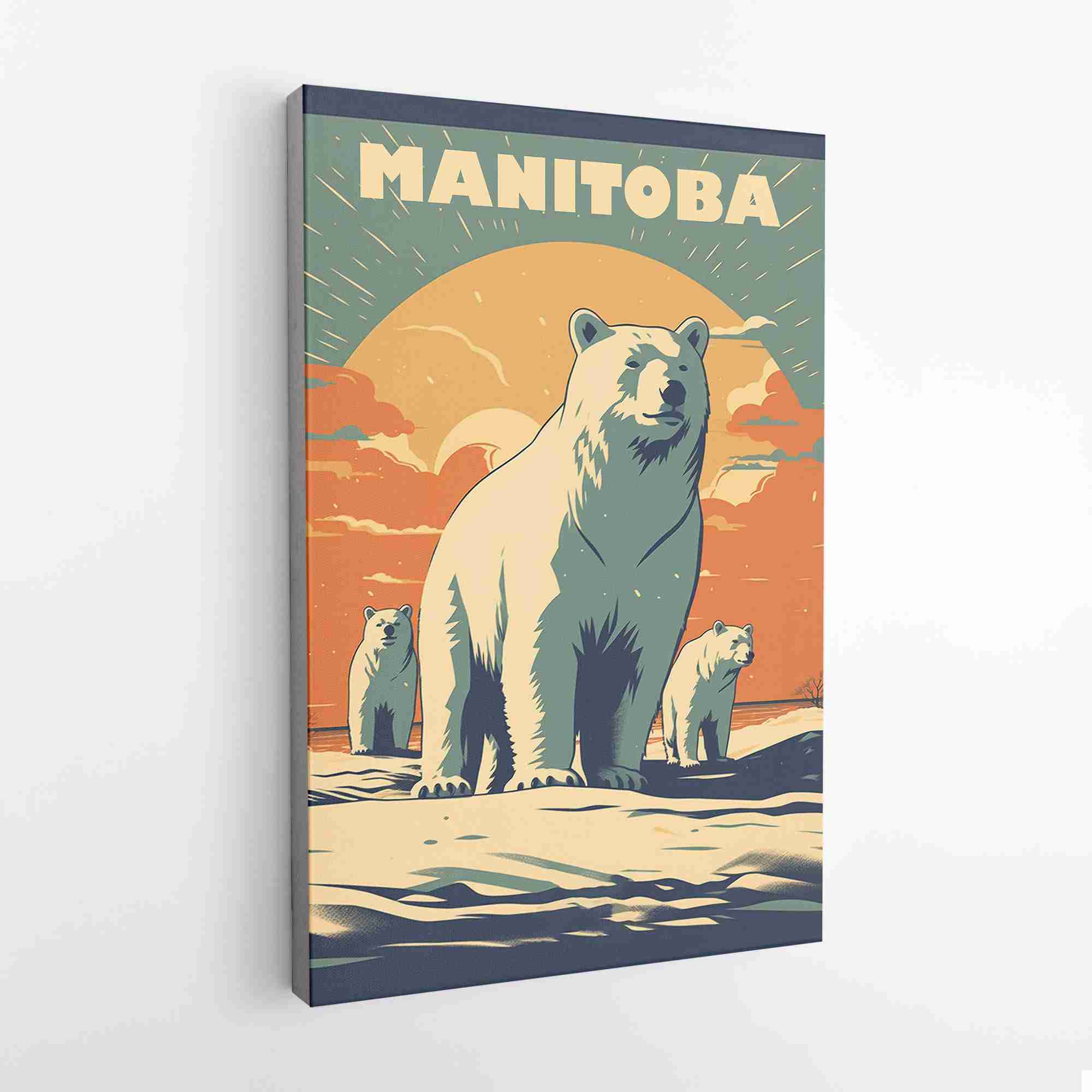 Manitoba Polar Bears Poster | United World Memories