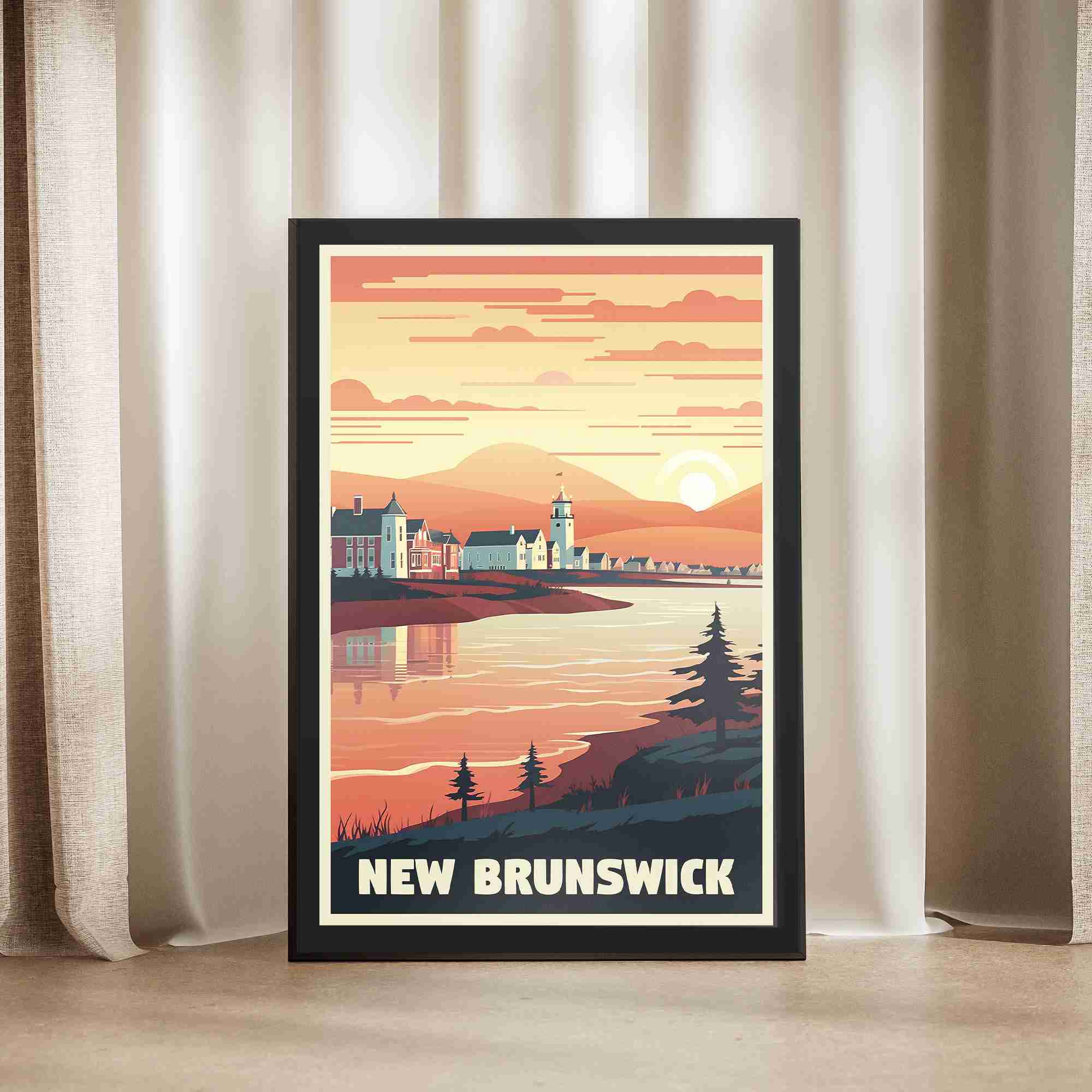New Brunswick Poster | United World Memories