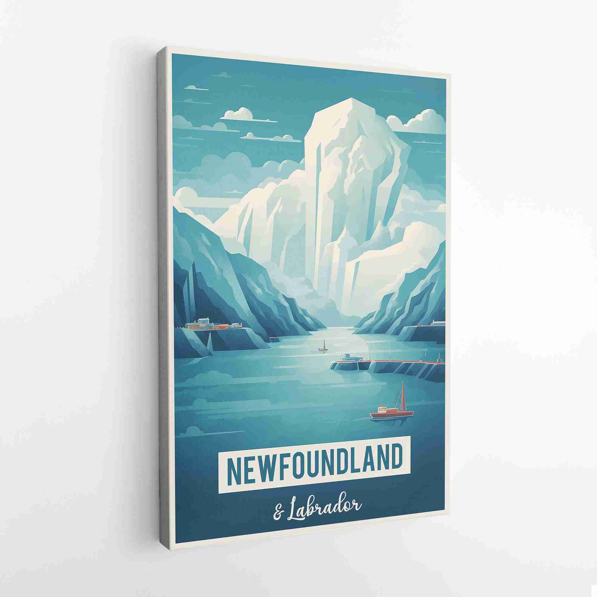 Newfoundland and Labrador Iceberg Poster | United World Memories