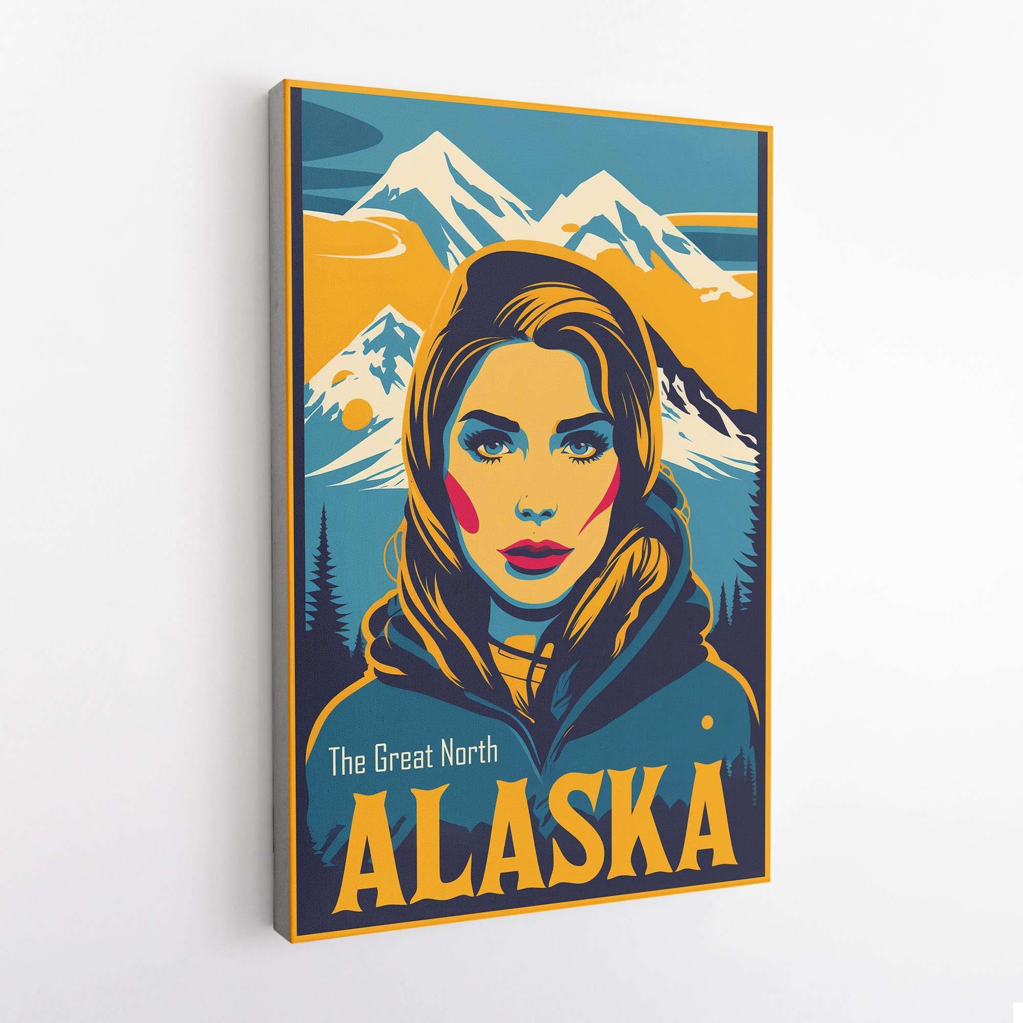 Alaska The Great North Poster | United World Memories