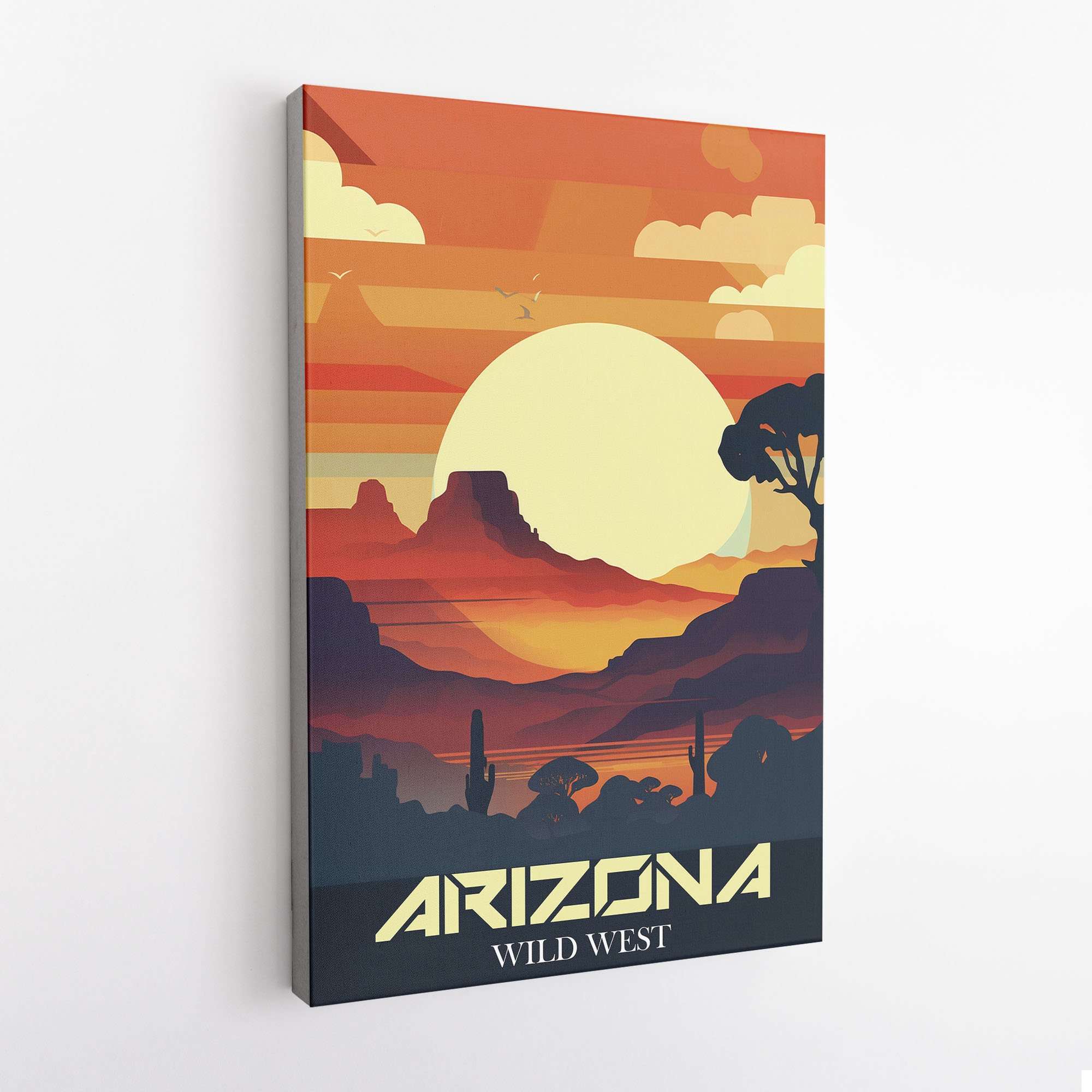 Arizona Wild West Poster | United World Memories