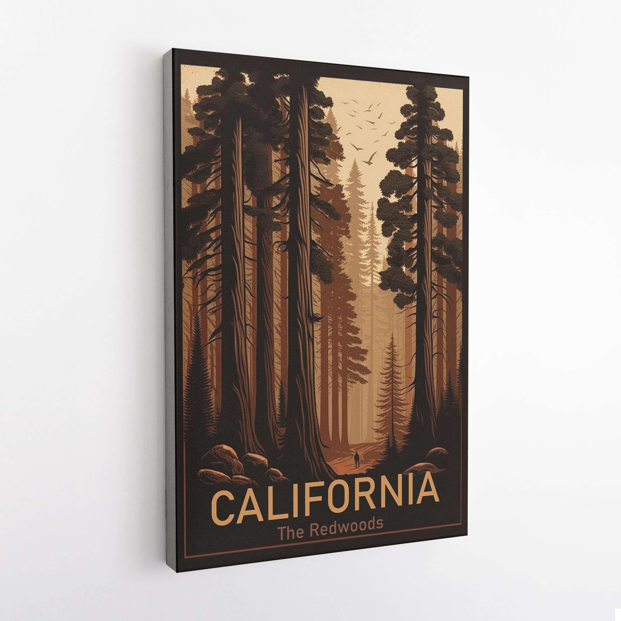 California The Redwoods Poster | United World Memories