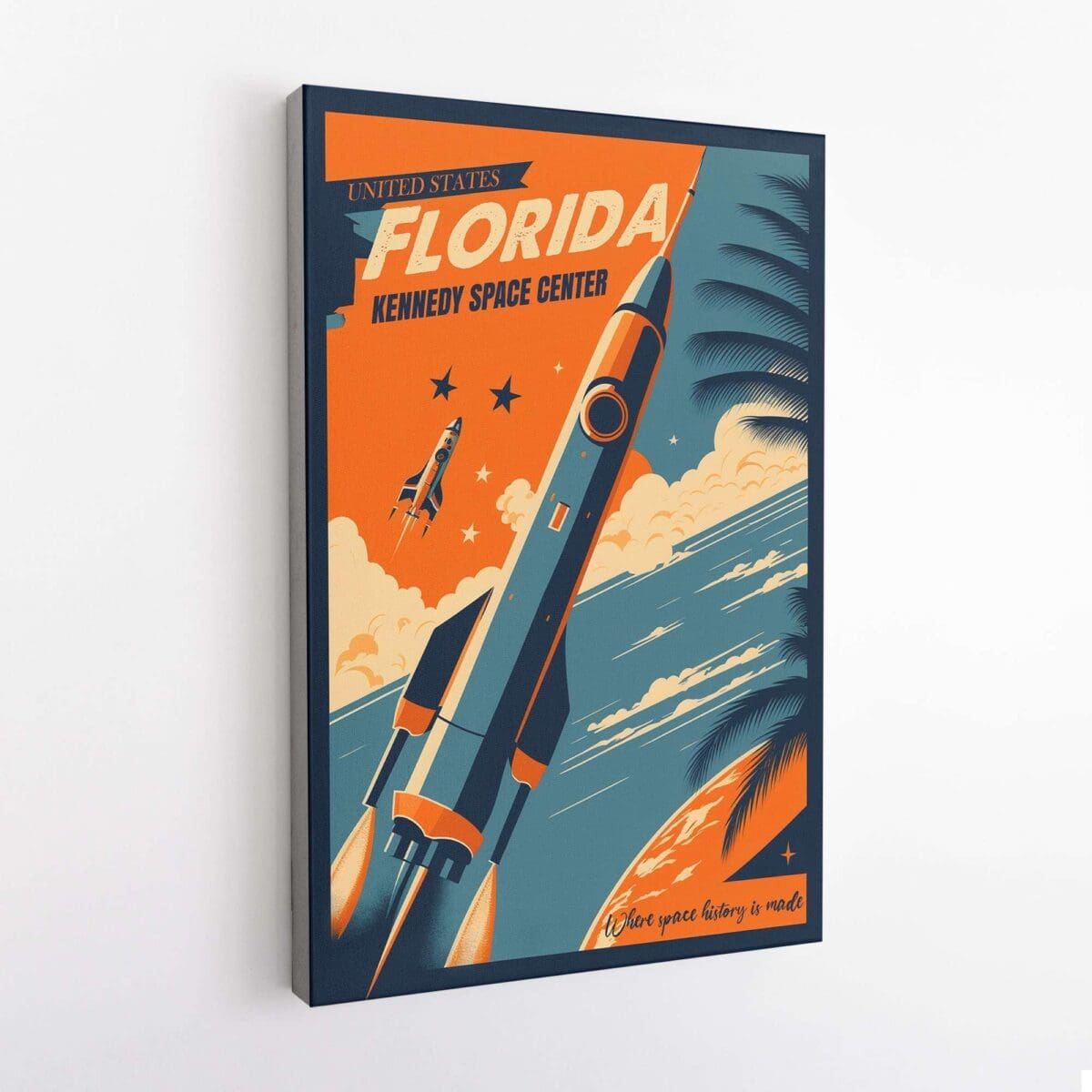 Florida Where Space History Is Made Poster | United World Memories