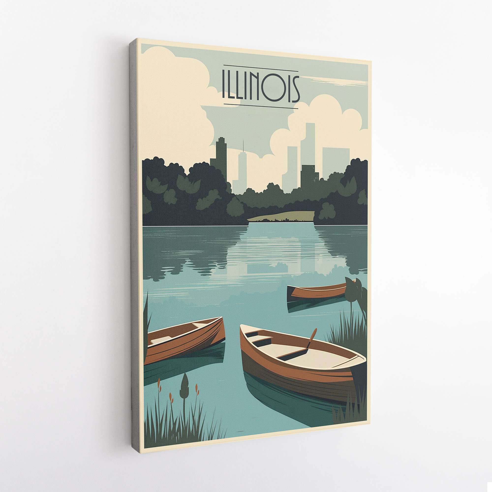 Illinois Poster | United World Memories