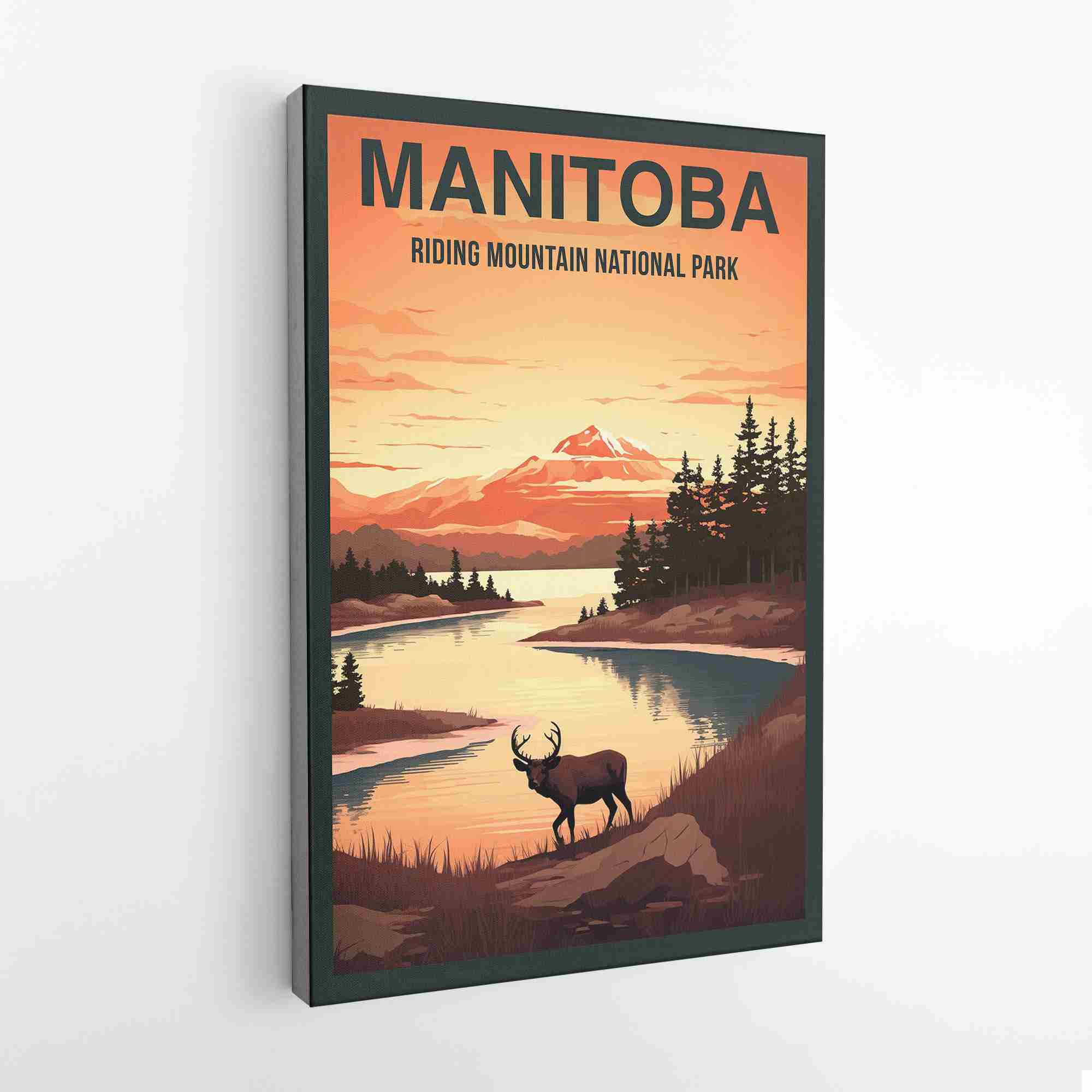 Manitoba Riding Mountain National Park Poster | United World Memories