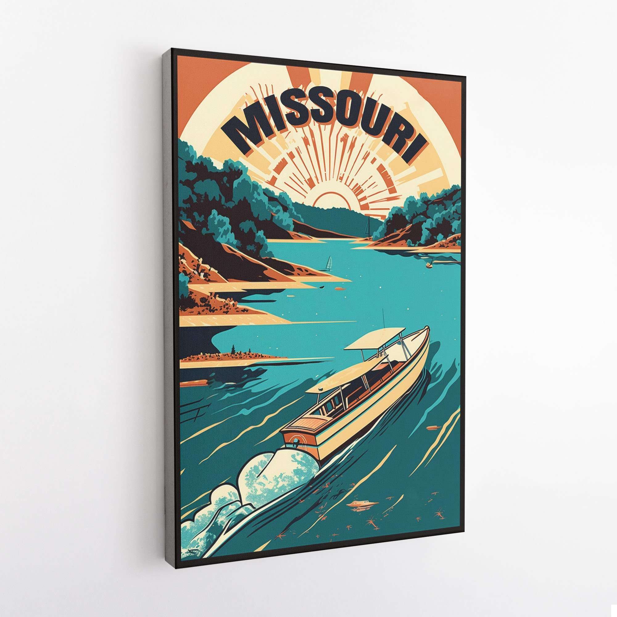 Missouri Lake Of The Ozarks Poster | United World Memories