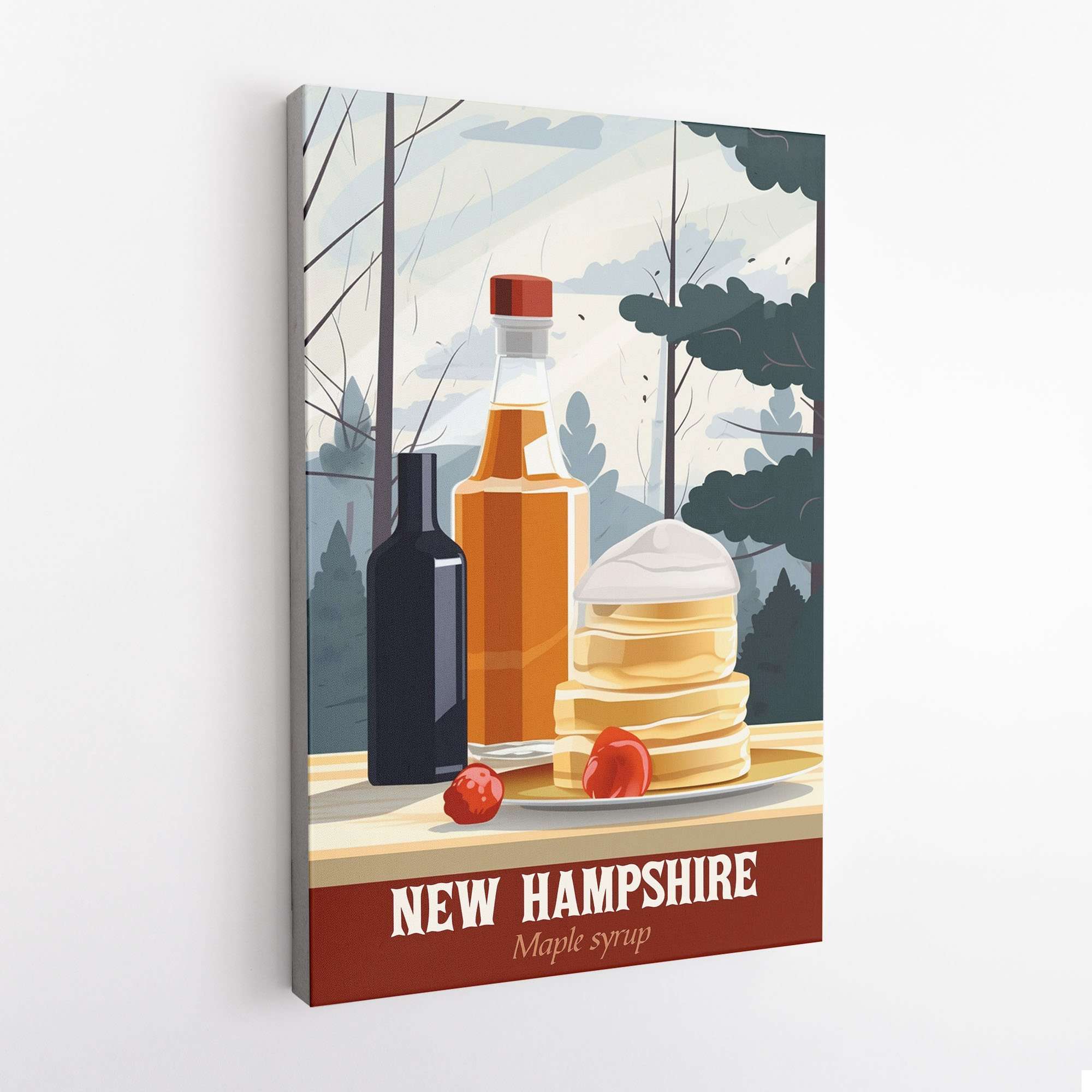 New Hampshire Maple Syrup Poster | United World Memories