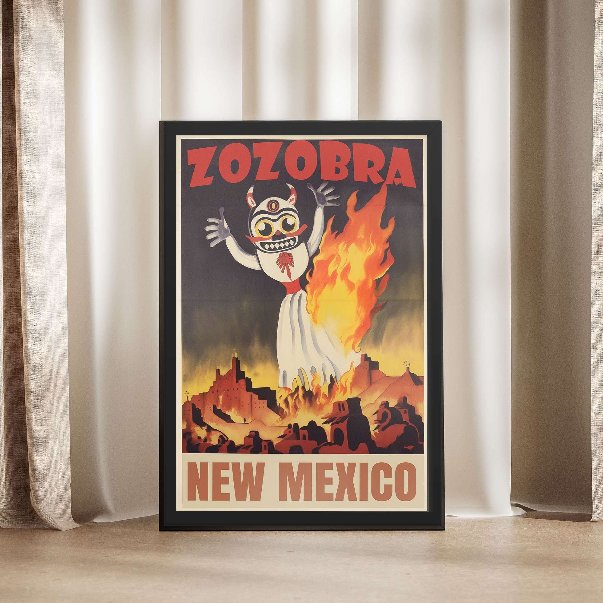 New Mexico Zozobra Poster | United World Memories