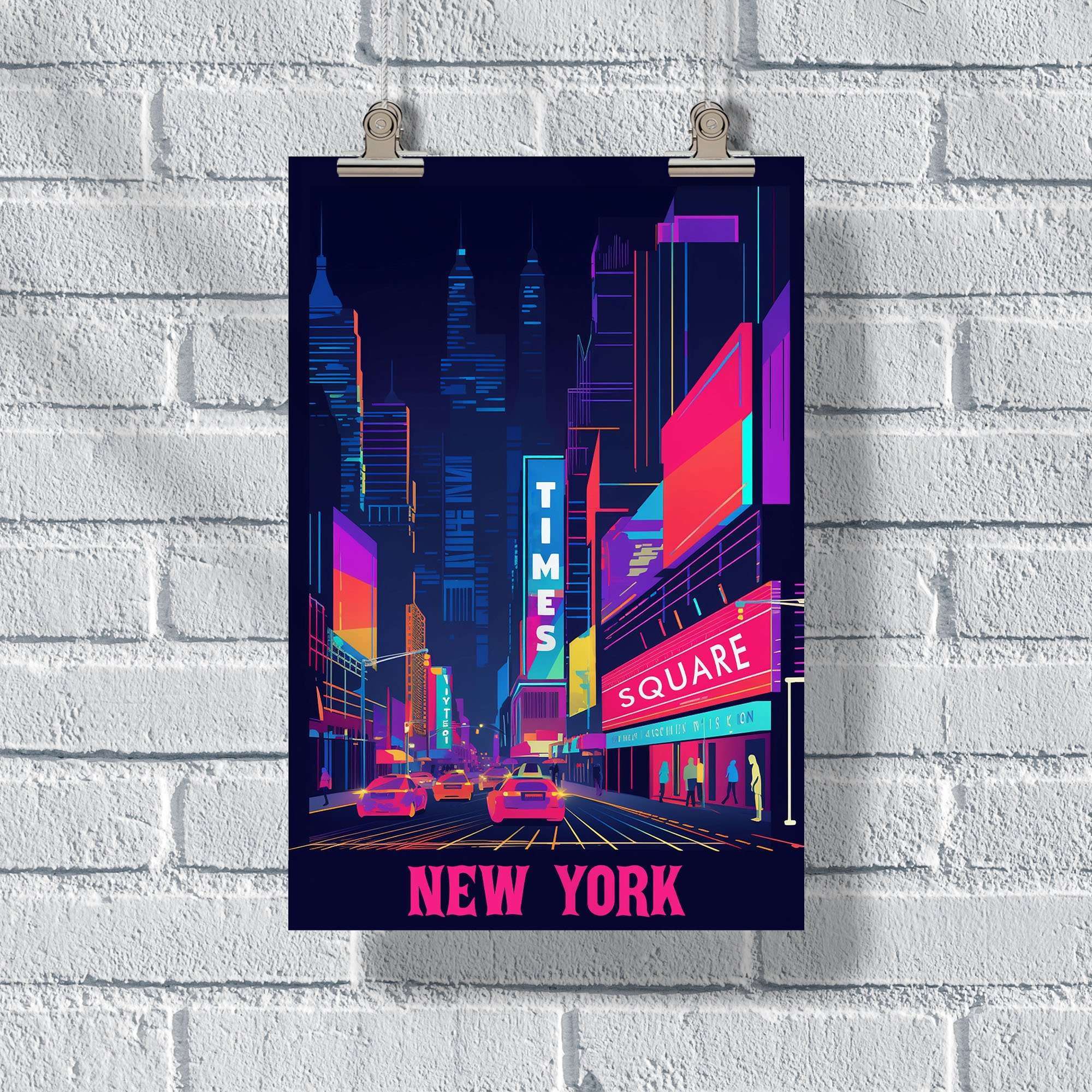 New York Times Square Poster | United World Memories