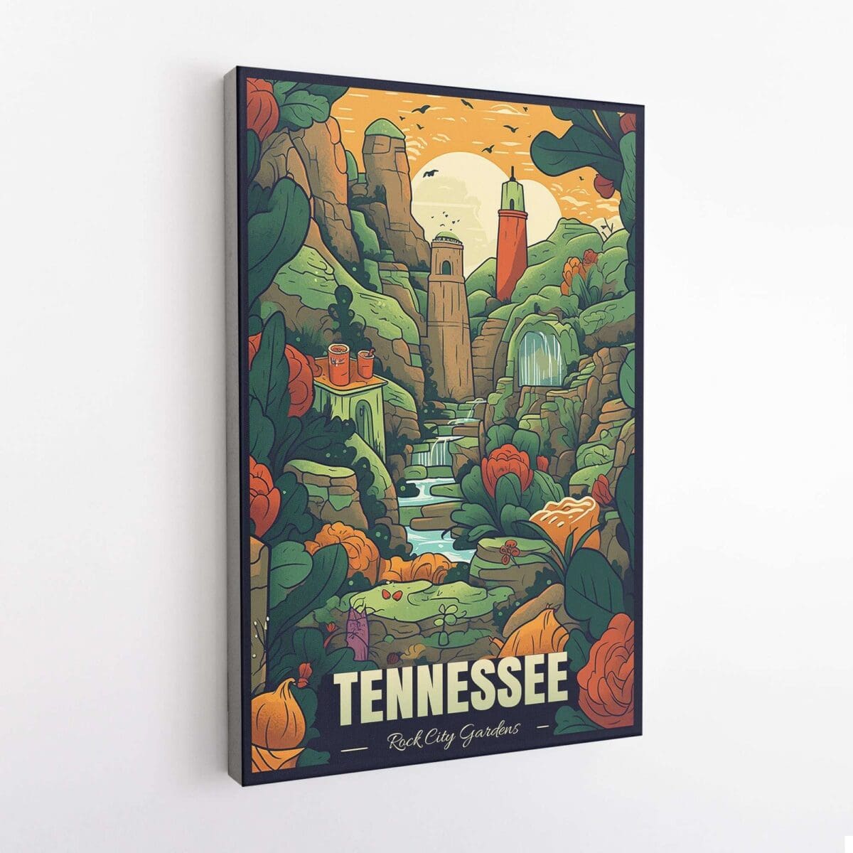 Tennessee Rock City Gardens Poster | United World Memories