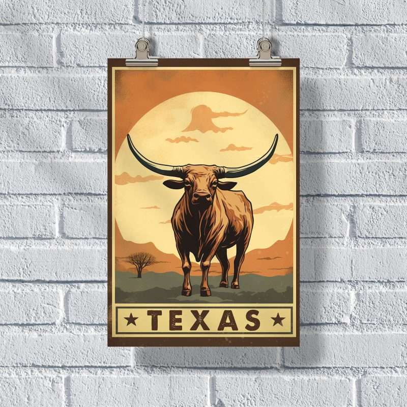 Texas Remember The Alamo Poster | United World Memories