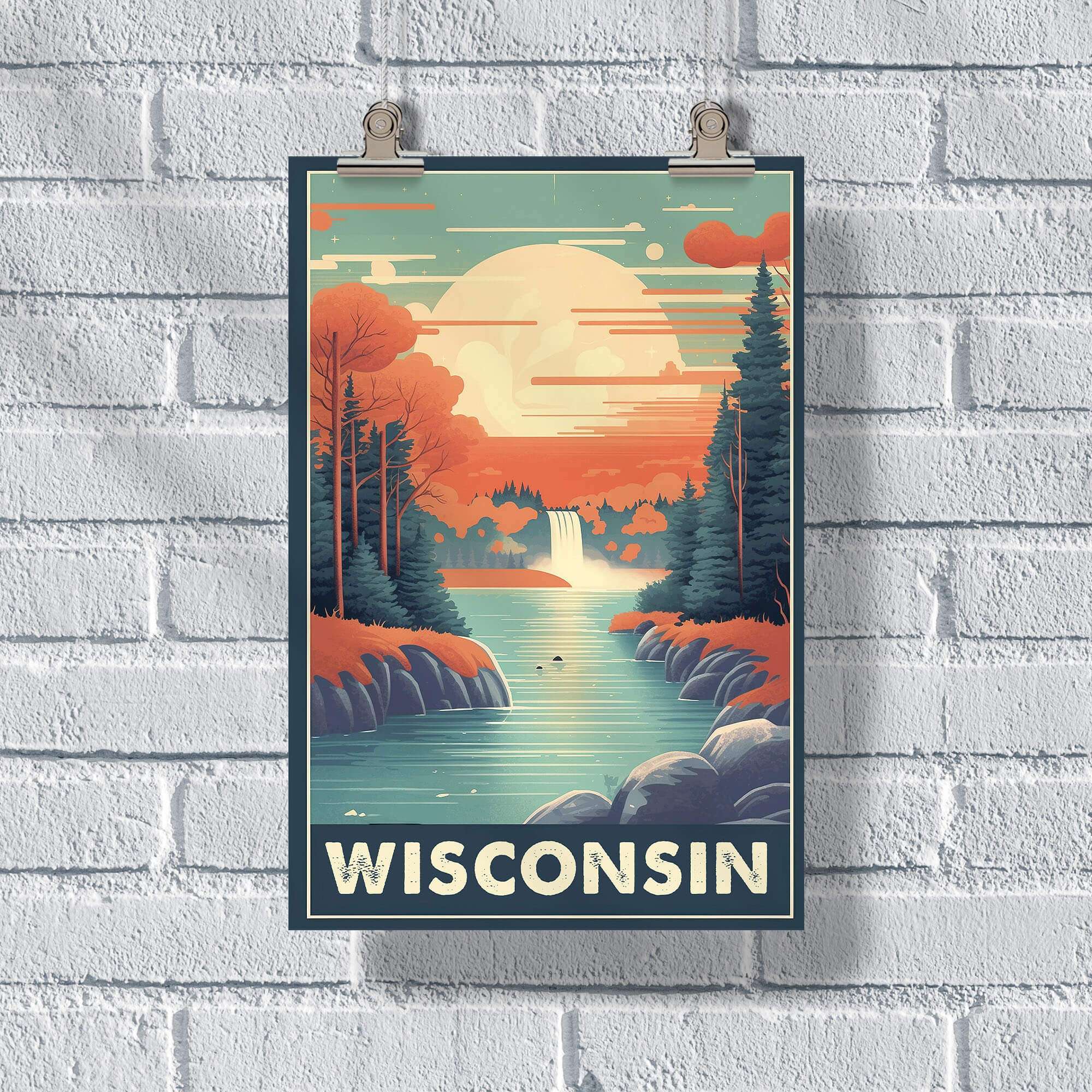 Wisconsin Poster | United World Memories