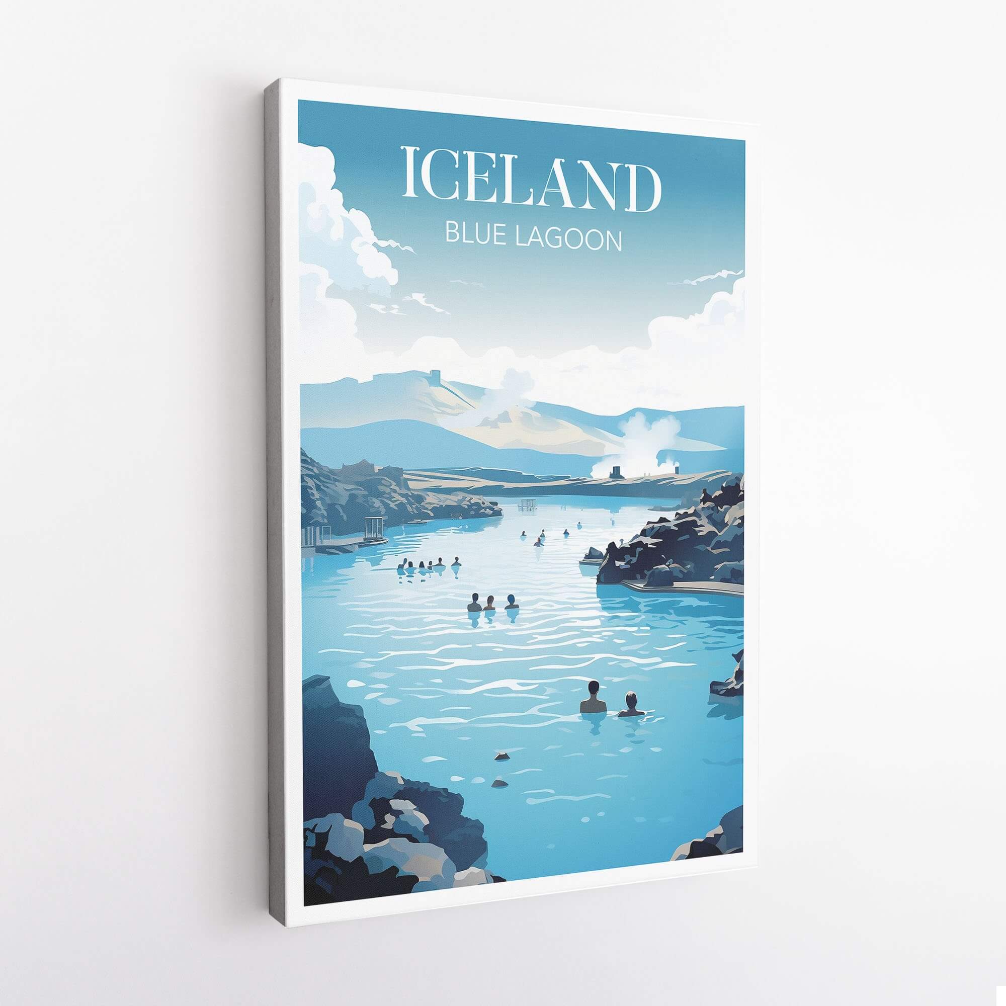 Blue Lagoon Iceland Poster | United World Memories