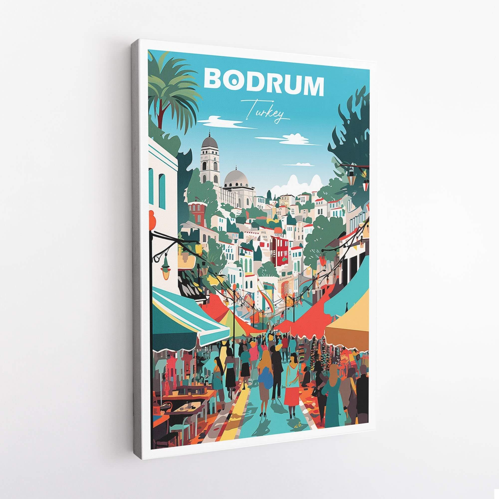 Bodrum Bazaar Turkey Poster | United World Memories