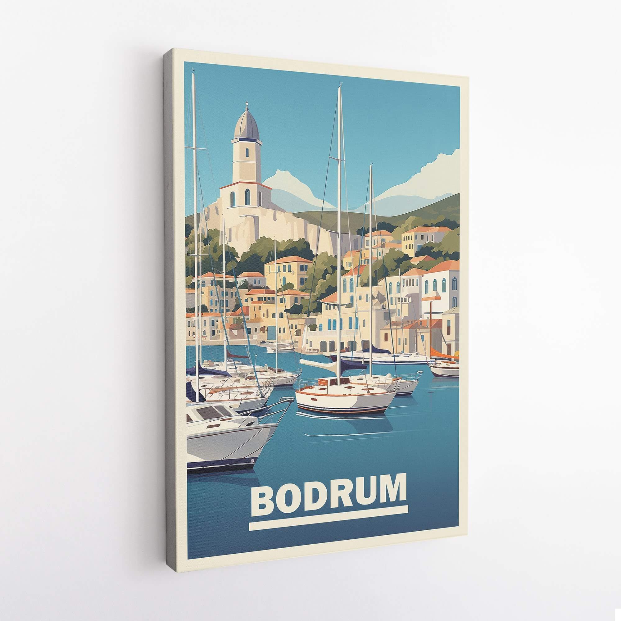 Bodrum Yalikavak Marina Poster | United World Memories