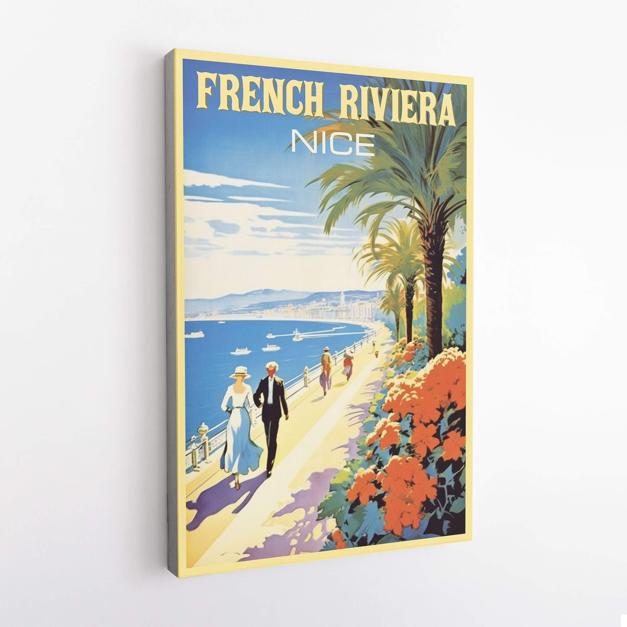 French Riviera Nice Promenade Des Anglais Poster | United World Memories