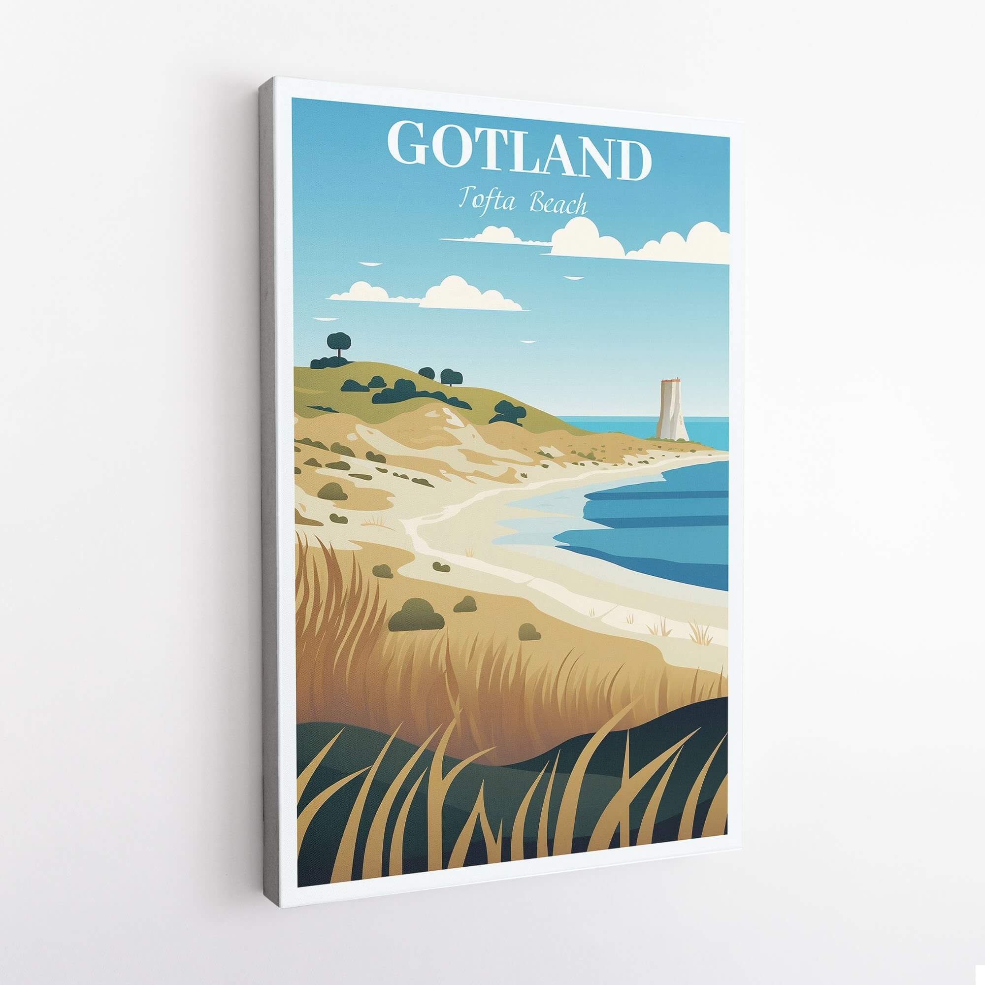 Gotland Tofta Beach Poster | United World Memories