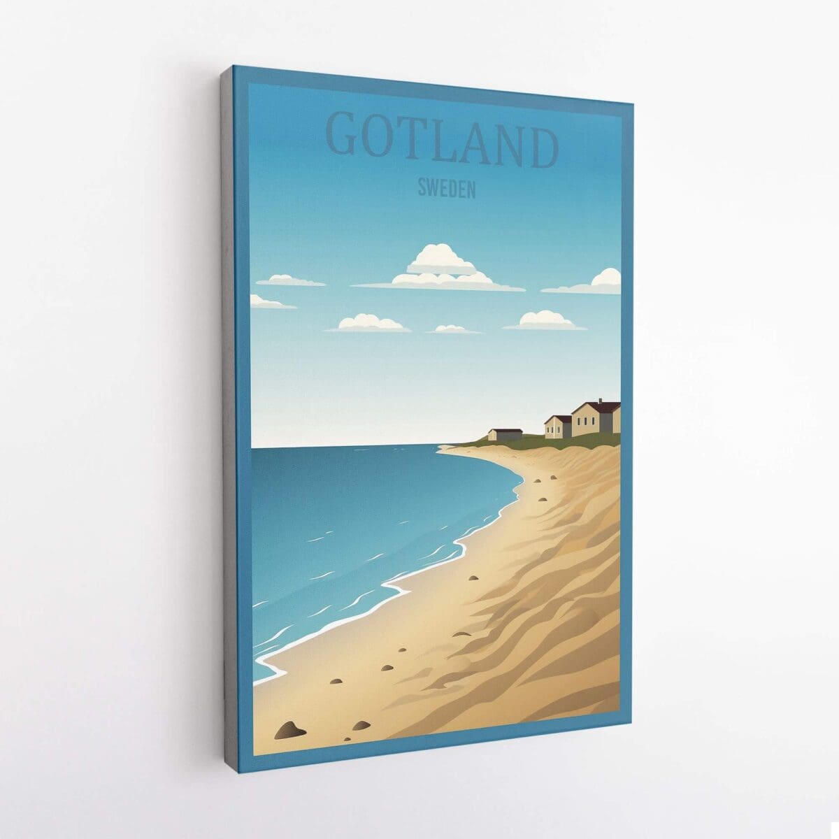 Gotland Tofta Beach Poster | United World Memories