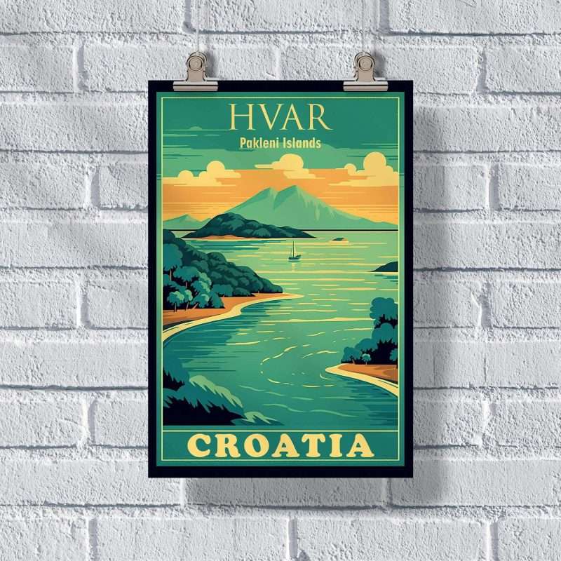 Split Croatia Poster | United World Memories