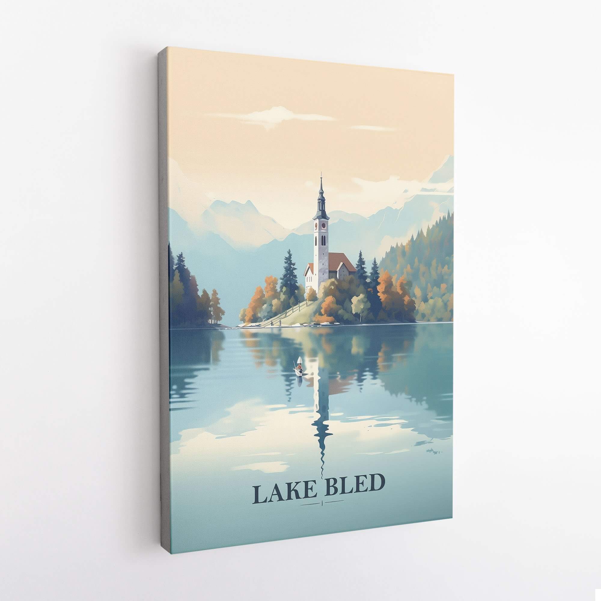 Lake Bled Poster | United World Memories
