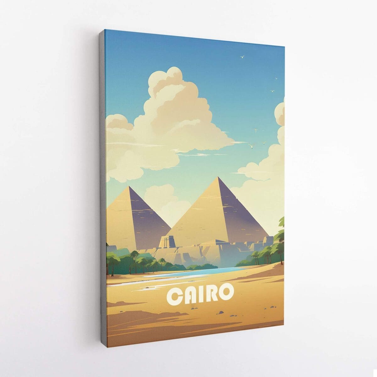 Cairo Pyramids Poster | United World Memories