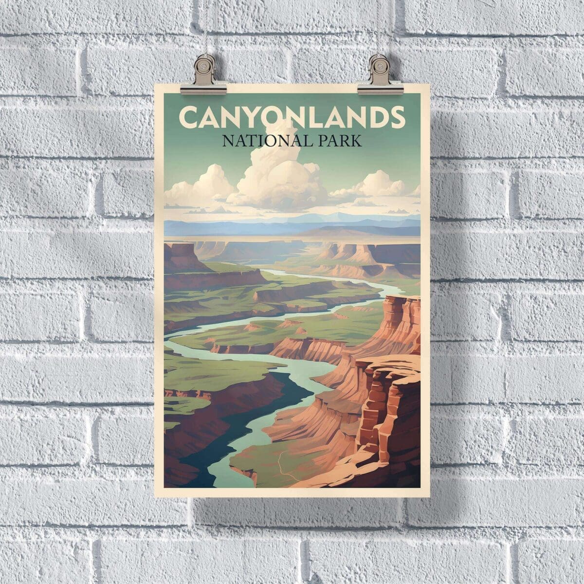 Canyonlands National Park Green River Overlook Poster | United World ...