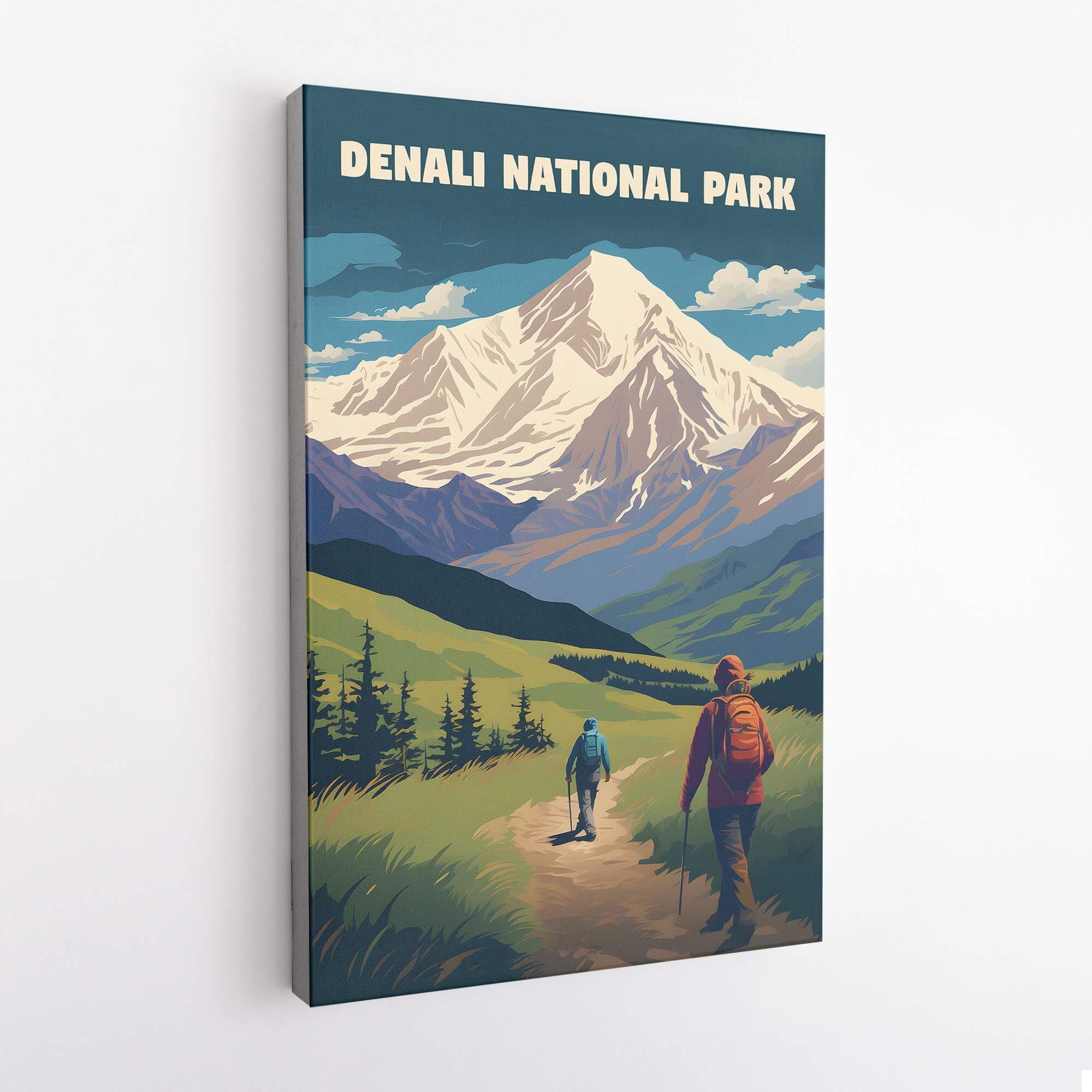 Denali National Park Backcountry Expedition Poster | United World Memories
