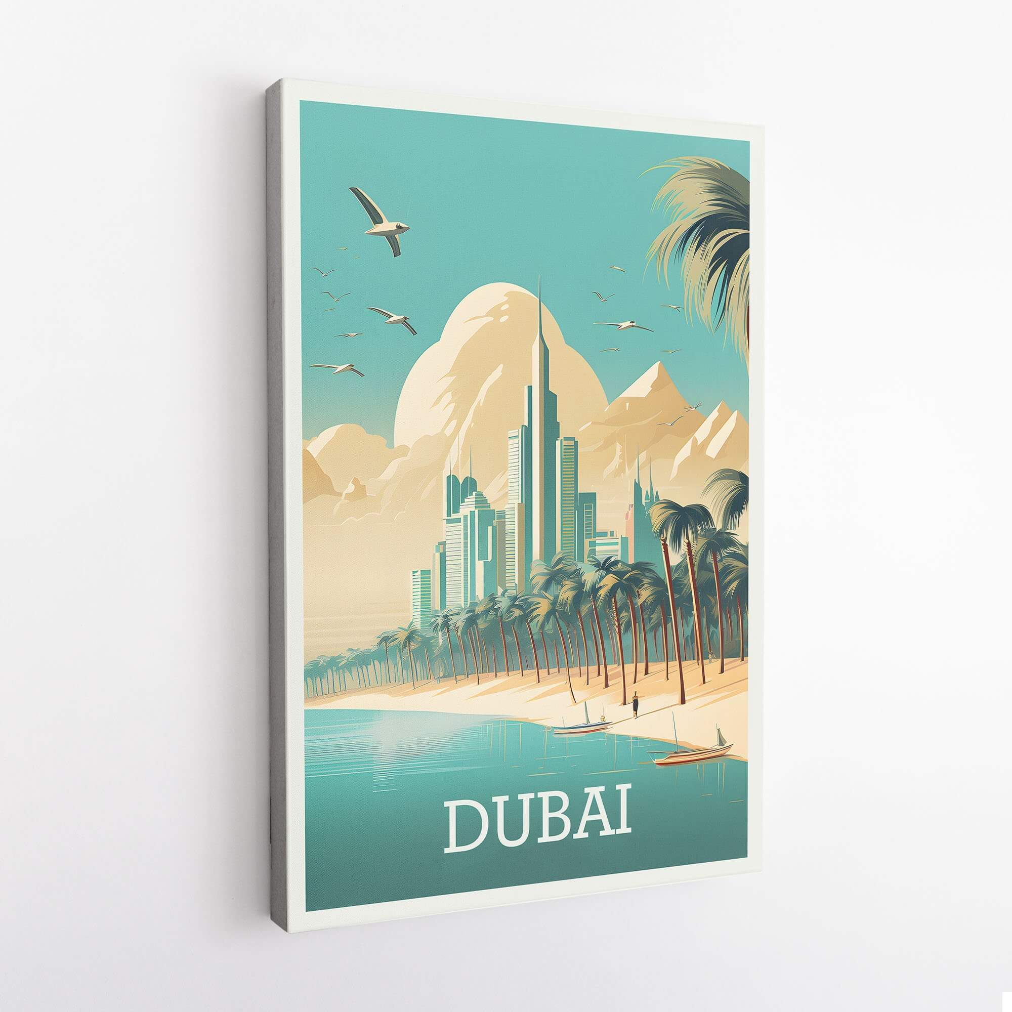 Dubai Palm Jumeirah Poster | United World Memories