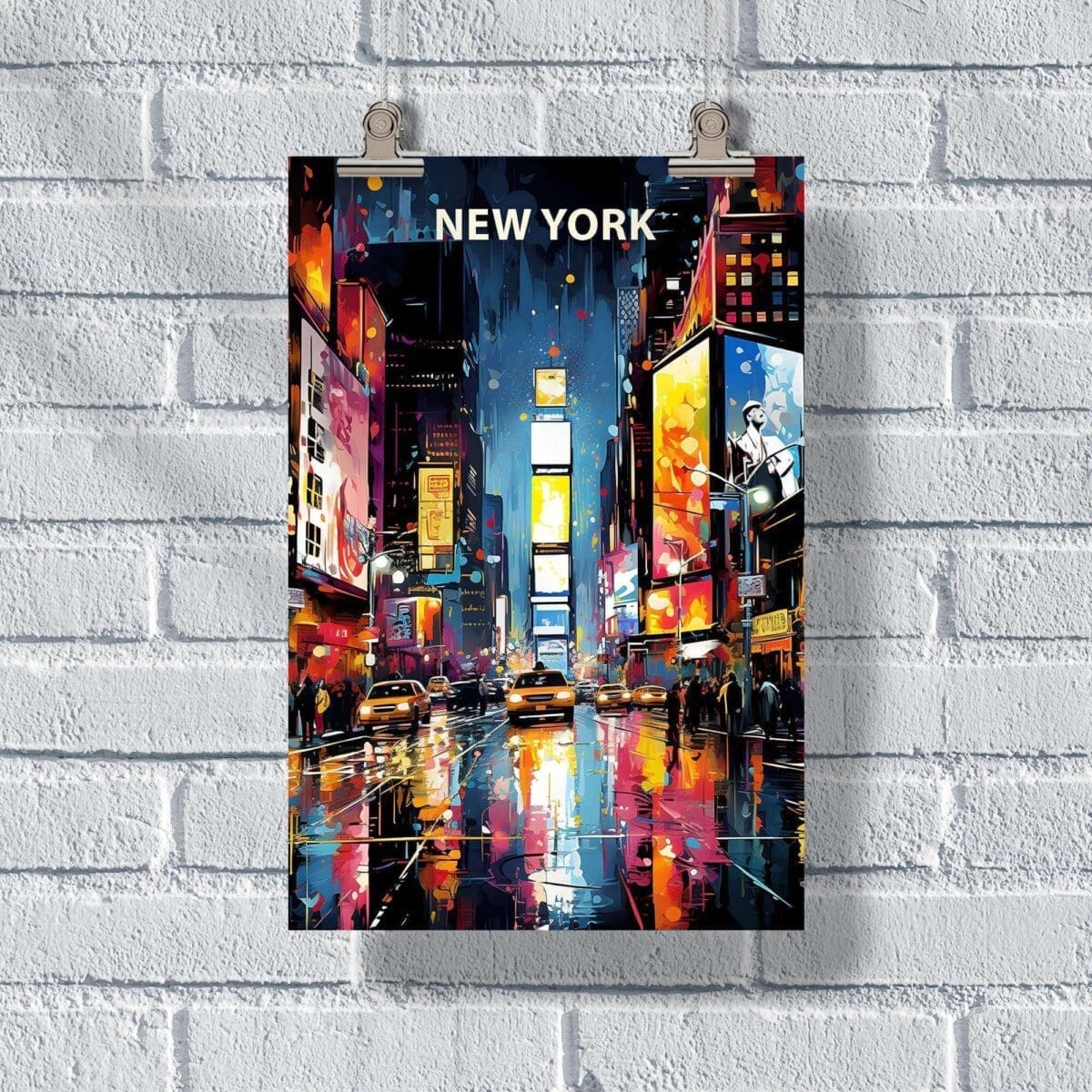 New York City Times Square Poster | United World Memories