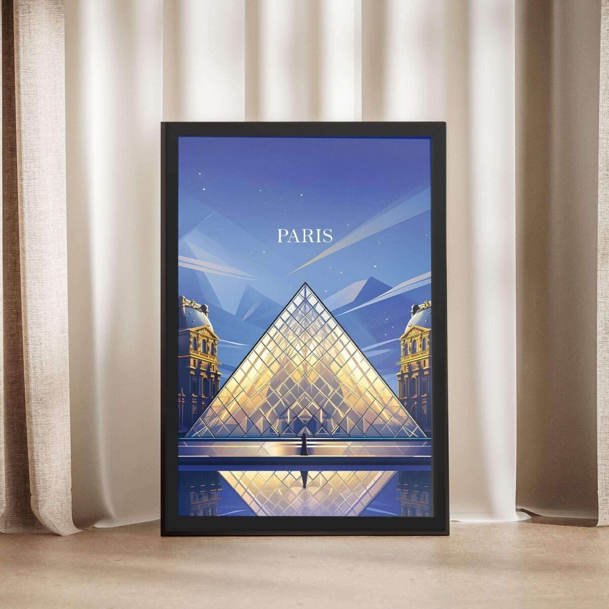 Paris Louvre Museum Poster | United World Memories