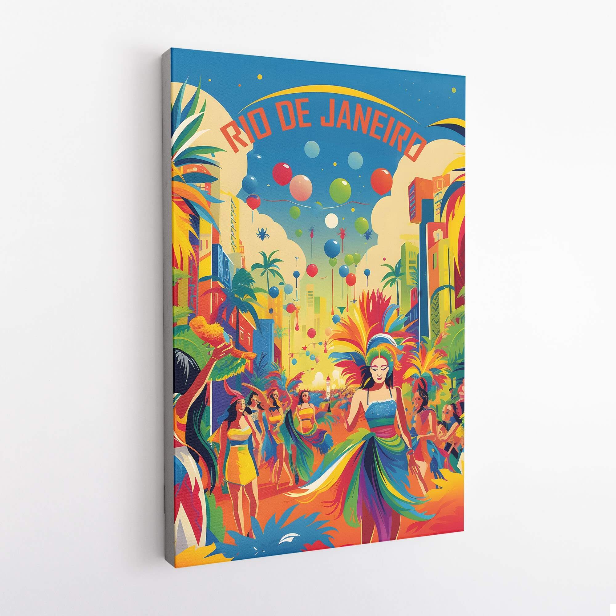 Rio De Janeiro Samba Carnival Poster | United World Memories