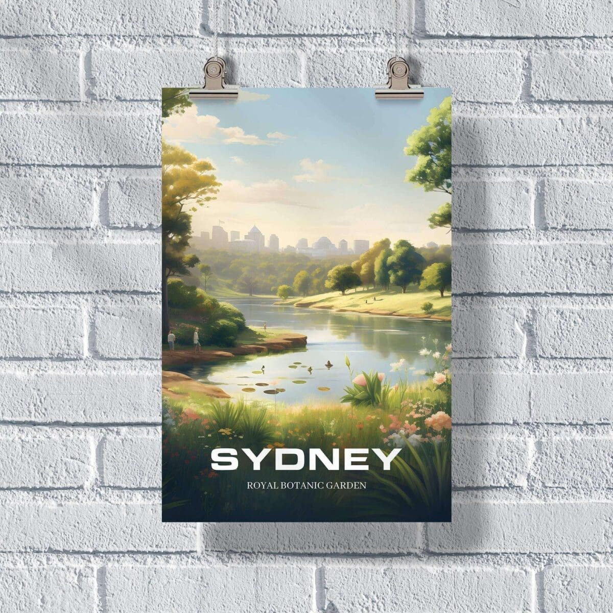 Sydney Royal Botanic Garden Poster | United World Memories