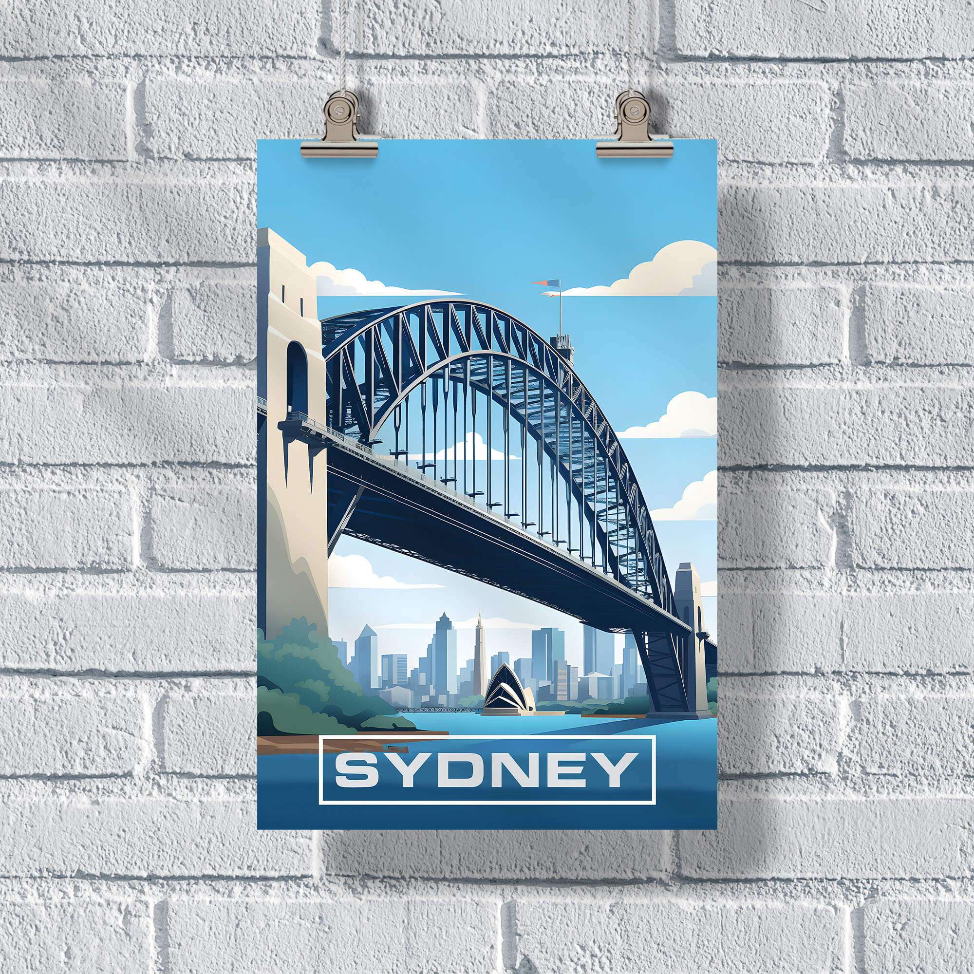 Sydney Sydney Harbour Bridge Poster | United World Memories