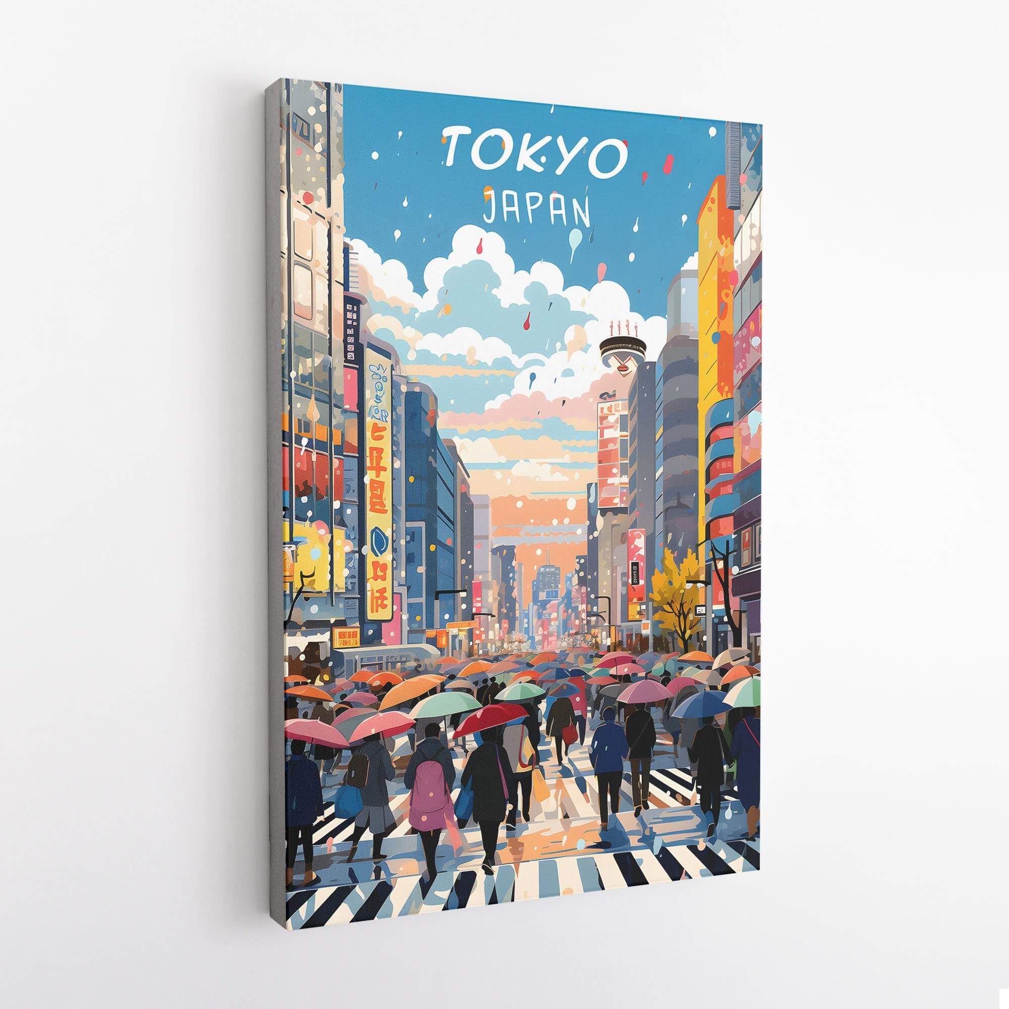 Tokyo Shibuya Crossing Poster | United World Memories