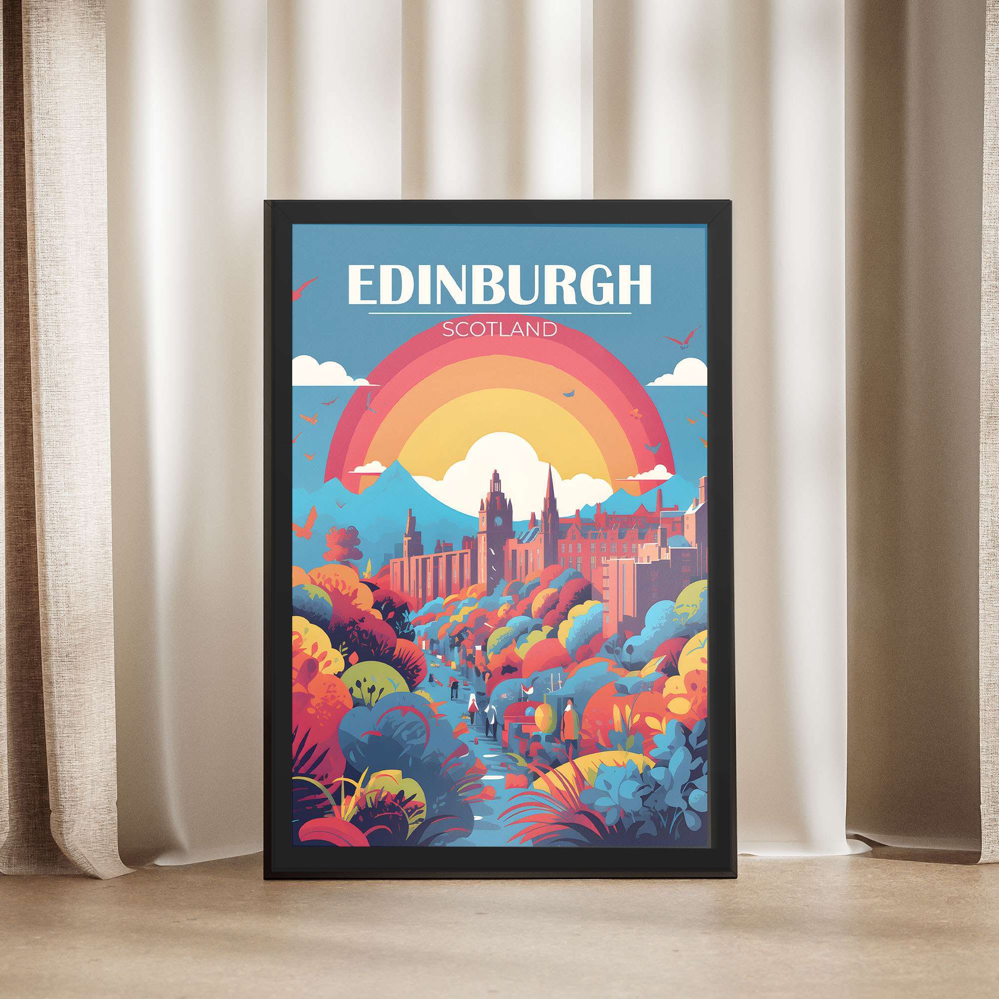 Edinburgh Festival Fringe Poster | United World Memories