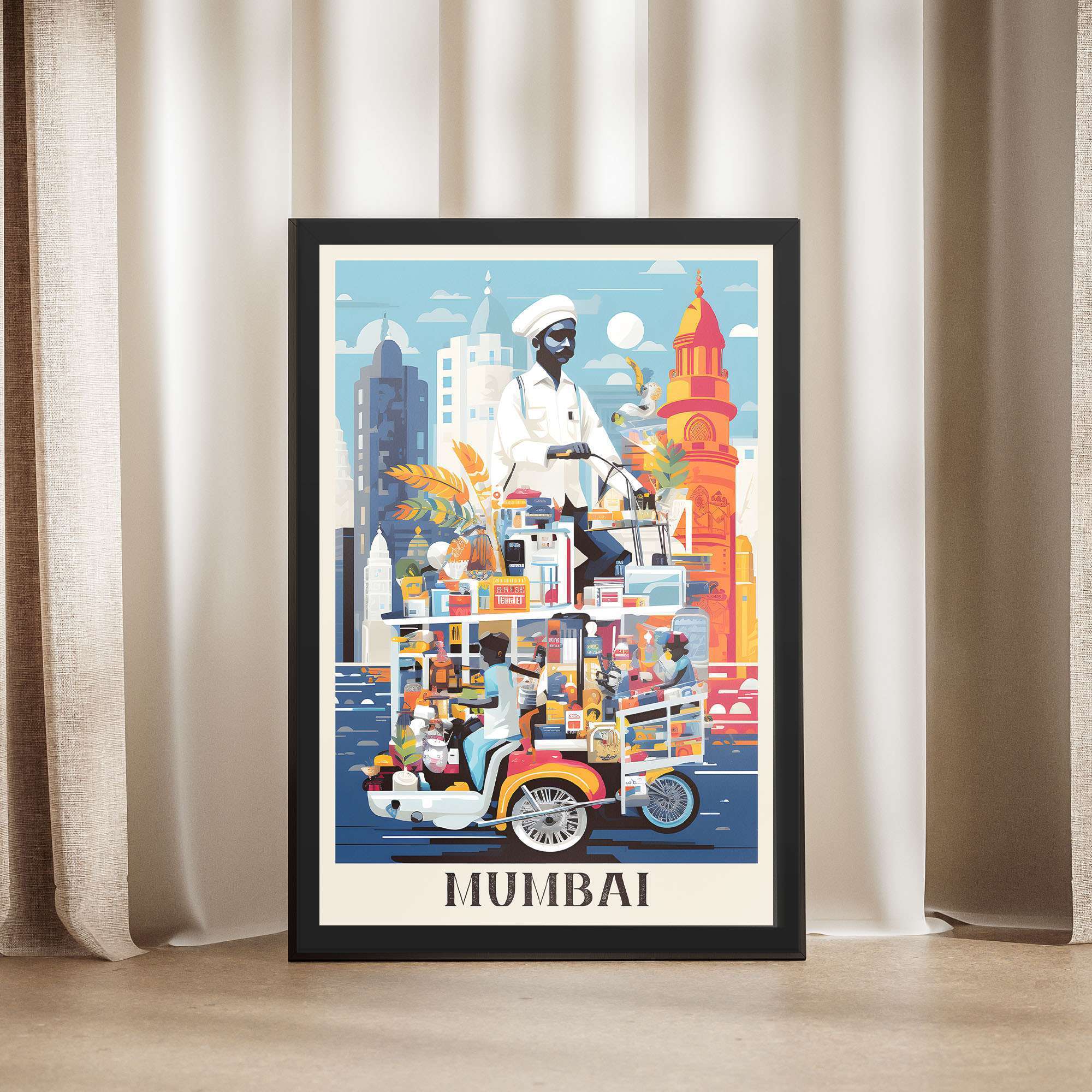 Mumbai Dabbawalas Poster | United World Memories