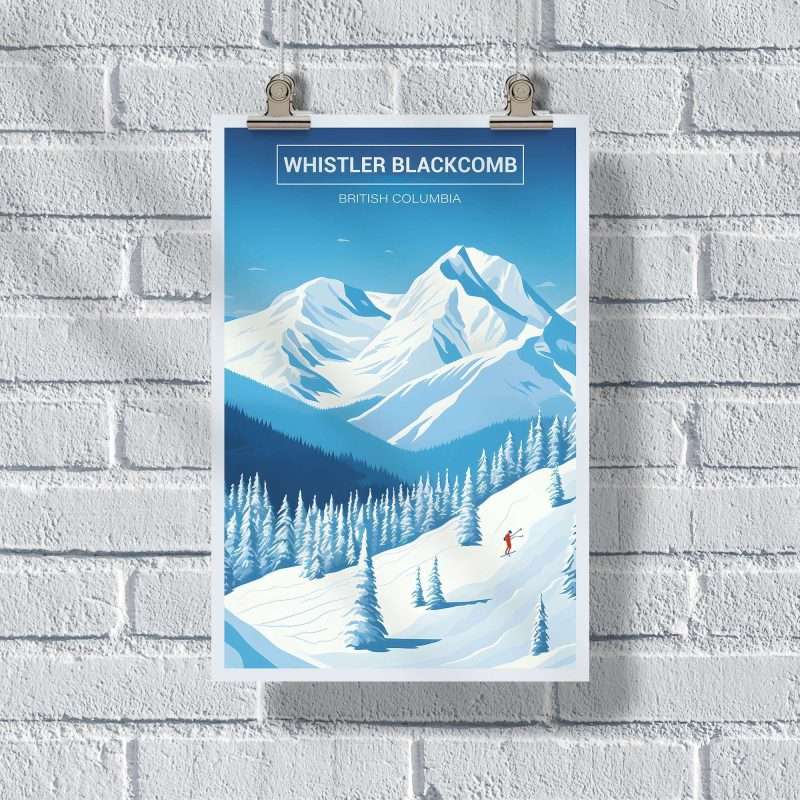 Whistler Blackcomb Extreme Adventures Poster | United World Memories