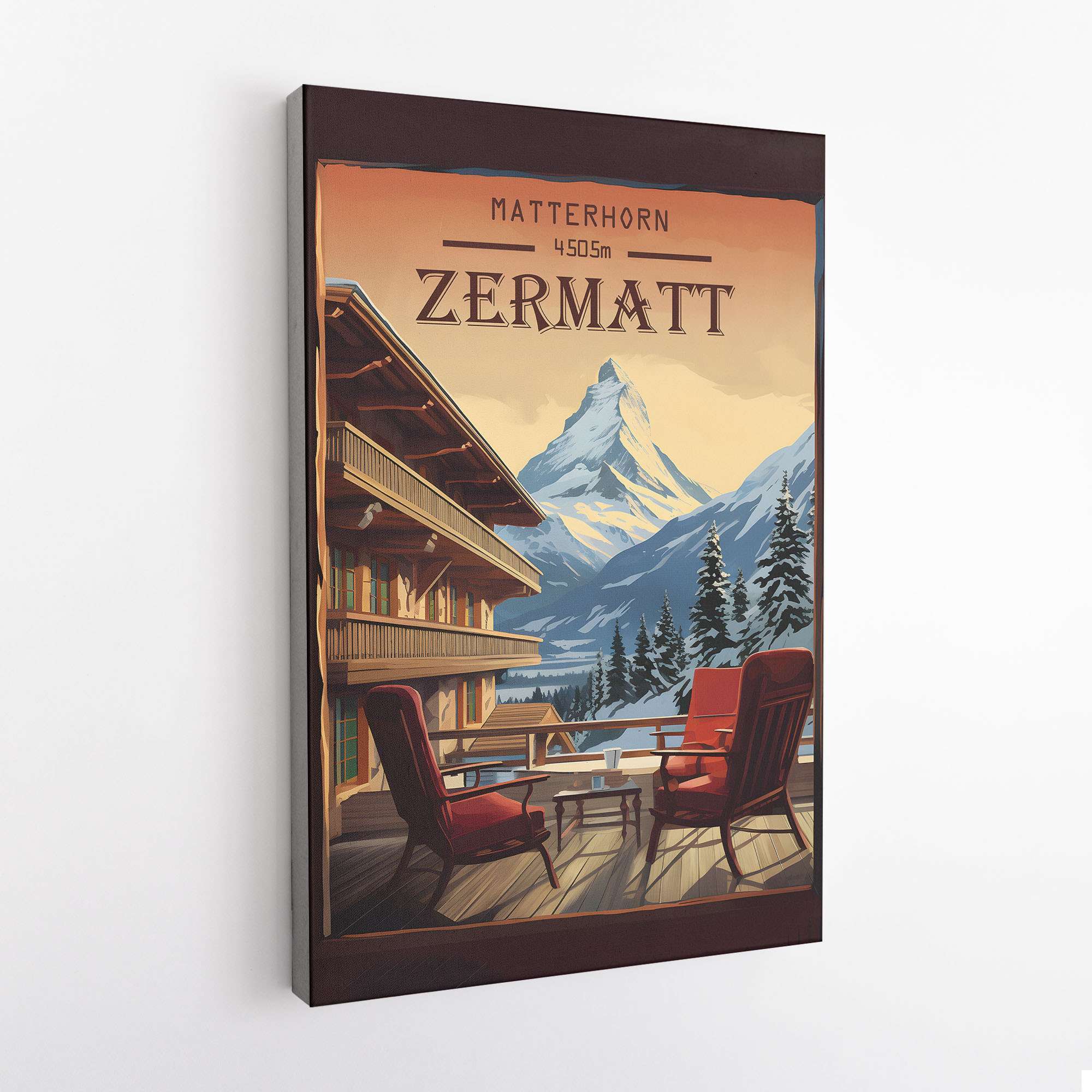 Zermatt Matterhorn Poster | United World Memories